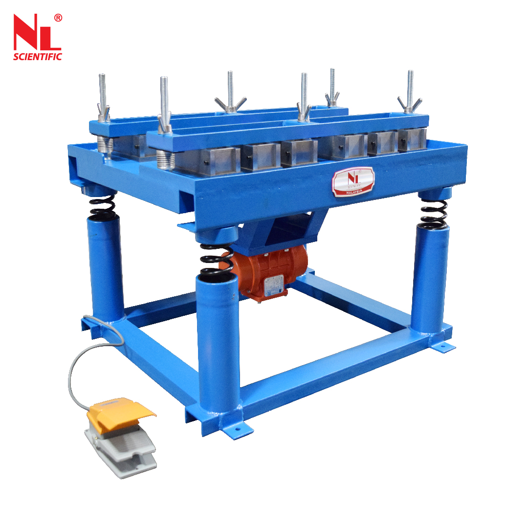 Mortar 3 Gang Mould Vibrating Table NL 3040 X / 002